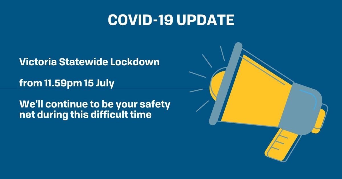 Support during Victoria's 5 Day Lockdown | Incolink