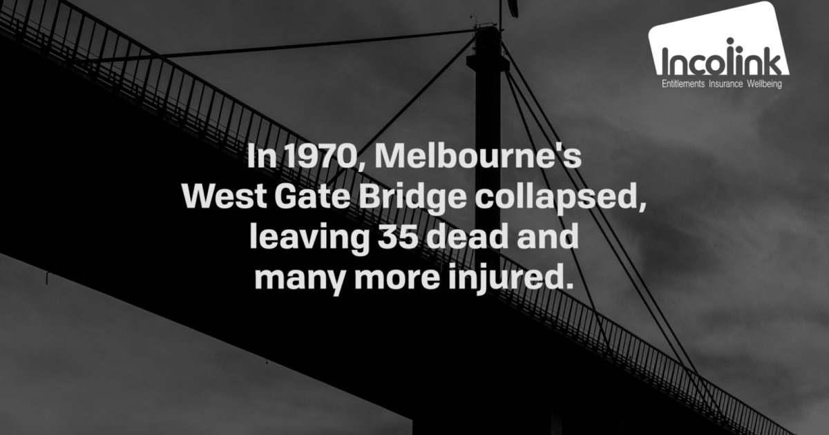 West Gate Bridge Memorial: 52 years on | Incolink