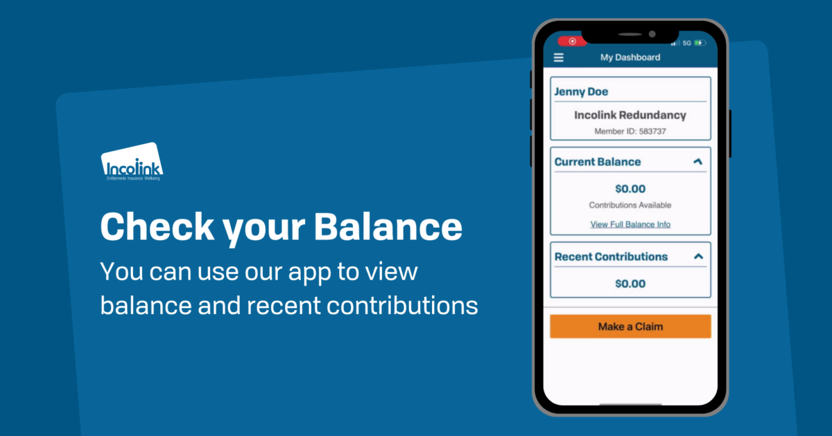 How to check your balance in the Incolink App | Incolink