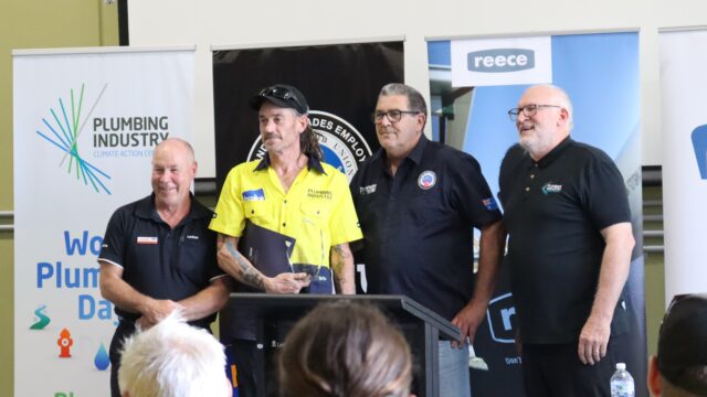 Supporting plumbing apprentices to test their skills | Incolink